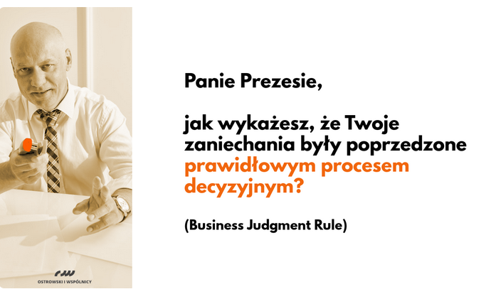 Zarządzanie Ryzykiem Prawnym : Zarząd musi wykazać, że jego zaniechania ... Zarządzanie Ryzykiem Prawnym : Zarząd musi wykazać, że jego zaniechania ...